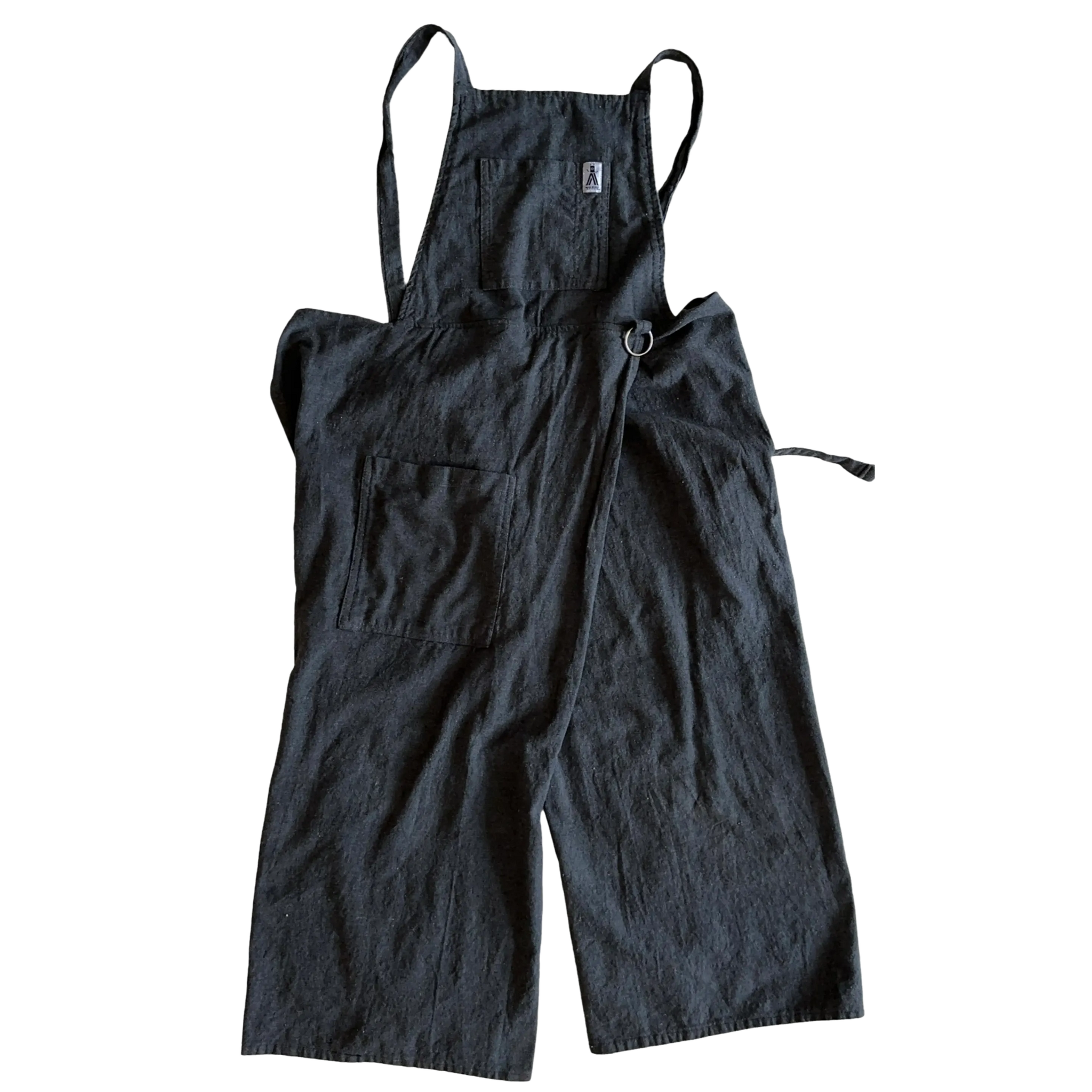 Split Leg Pottery Apron Gray | Apron for Potters & Makers | Walking Apron