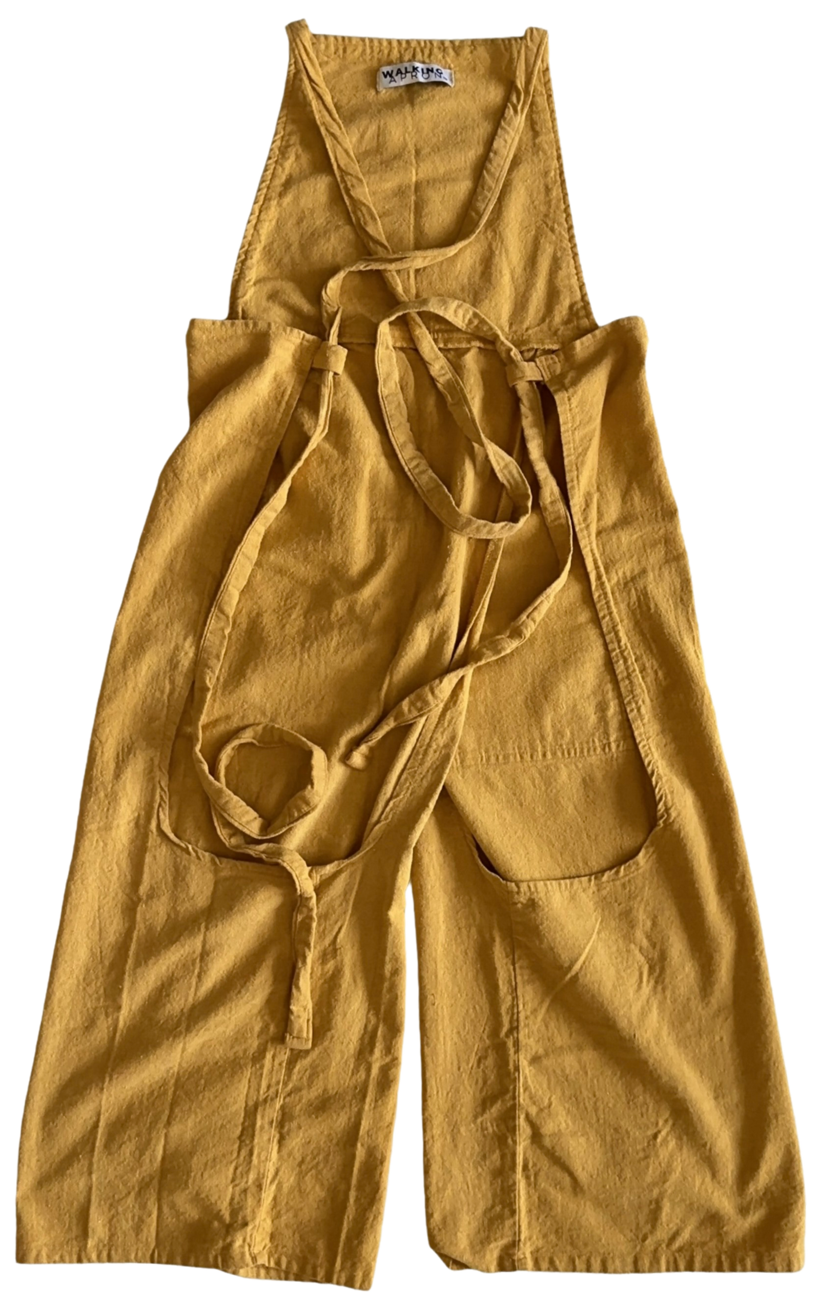 Split Leg Pottery Apron | Apron for Potters & Makers | Walking Apron