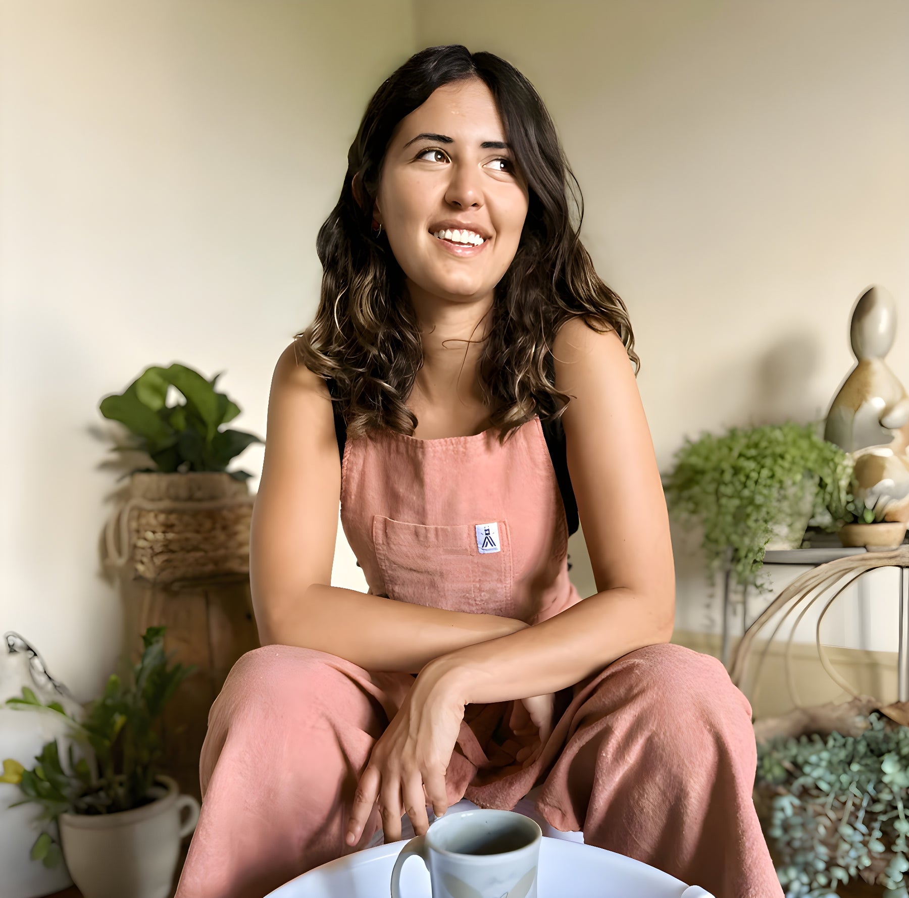 Innovative Split Aprons Designed for Potters & Makers | Walking Apron